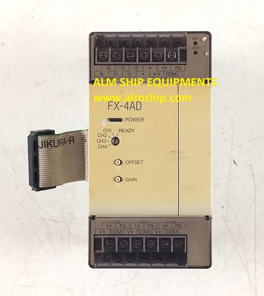 Mitsubishi FX-4AD Programmable Controller | ALM SHIP EQUIPMENTS
